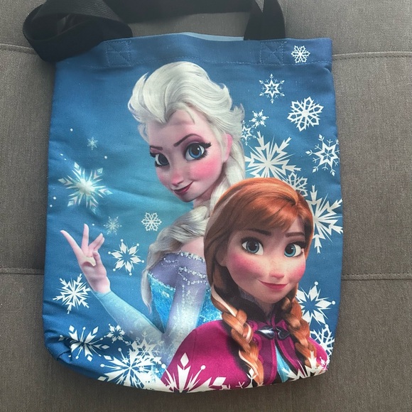 Disney | Bags | Disney Frozen Elsa Anna Tote Bag | Poshmark